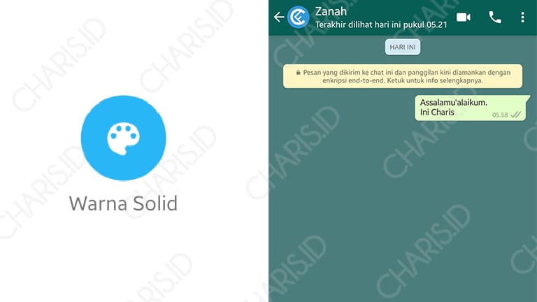 √ 2 Cara Mengganti Background (Wallpaper Chat) WhatsApp
